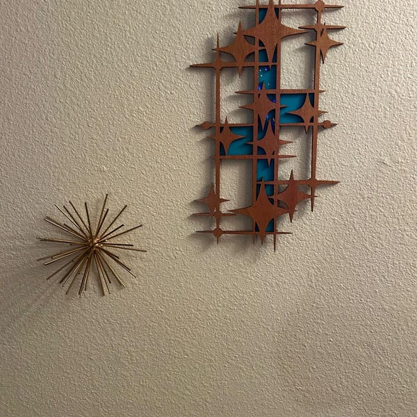 MCM Shapes Wall Art Set, Mid-century Modern, MCM, Mcm Art, Mid-century ...