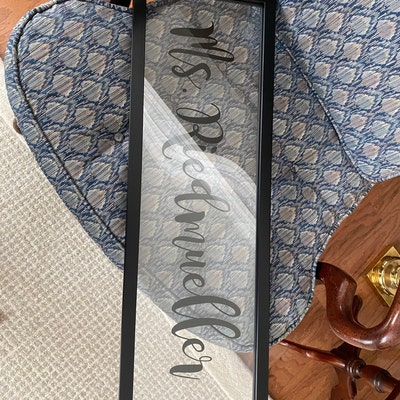 Teacher Name Vinyl Decal Classroom Door Decal Custom Whiteboard Decal ...