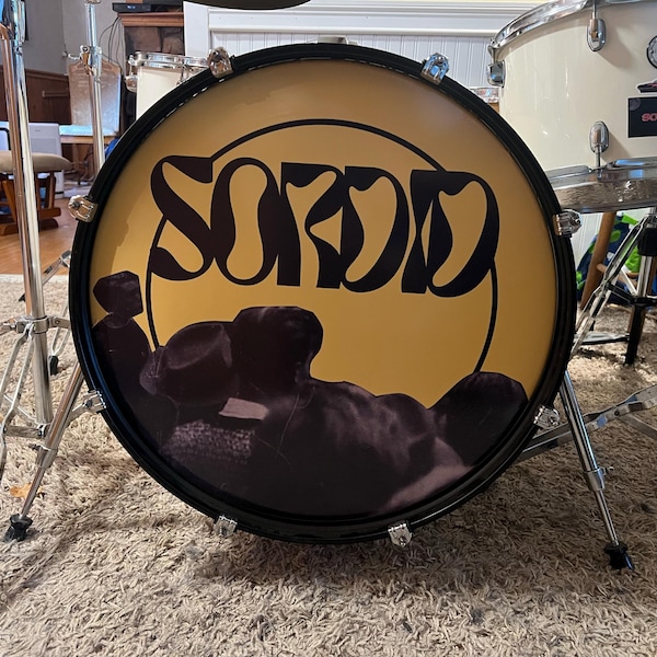 Custom Drum Sticker, Custom Drum Decal - Add Custom Image or Logo ...