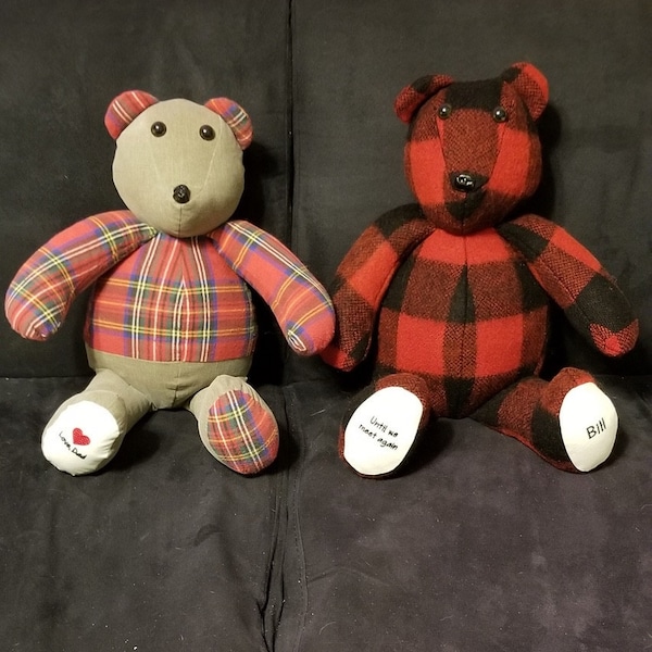 Handmade Memory Bears: the Perfect Keepsake Gift for Preserving ...