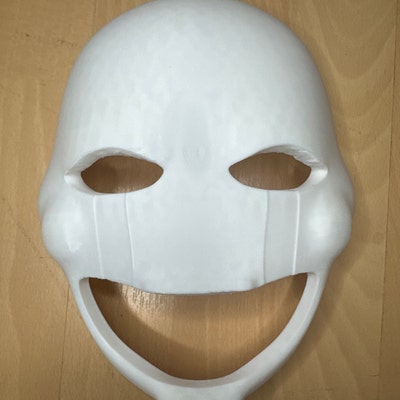 Jhin Mask Inspired by League of Legends Wearable Paintable Cosplay 3d ...