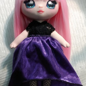 25 Colors 1/3 1/4 1/6 Bjd Hair High Temperature Long Straight - Etsy