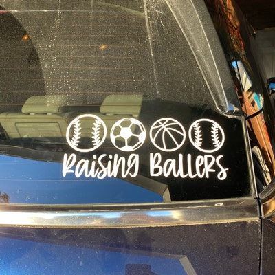 Raising Ballers Decal - Etsy