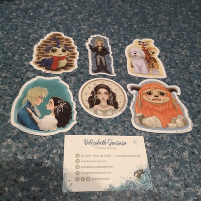 Labyrinth Stickers 1 - Etsy
