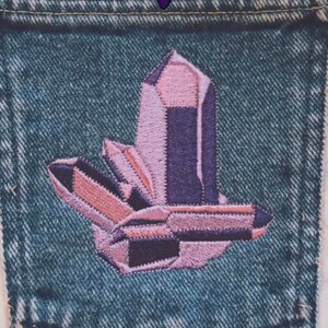 Amethyst Machine Embroidery Design, Amethyst Crystals Embroidery Design ...