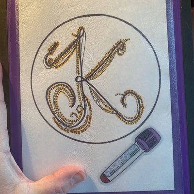 Blood Collection Tube, Glitter Holo Science Sticker, Geekery, Gift for ...