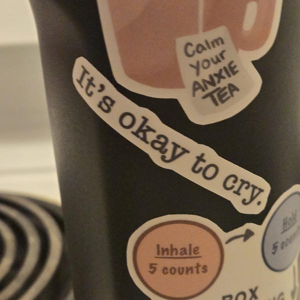 Mental Health Grounding Sticker / “feel the Ground That’s Holding You ...