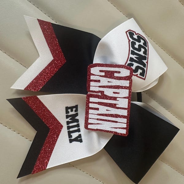 Custom 3D Cheer Bow Centers | Cheer Bow Center | Cheer Squad Center - Etsy