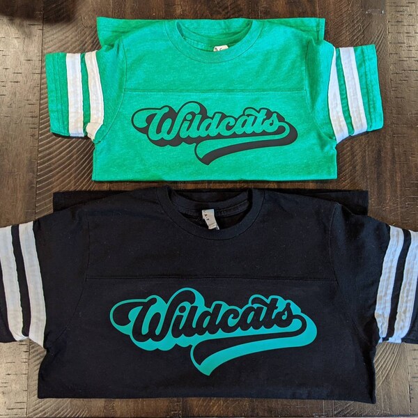 Wildcats Svg School Spirit Bundle Svg Retro Design Wildcat Pride Png ...