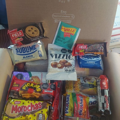 Peruvian Candy Box With Assortments Cookies Chocolates Candies - Etsy