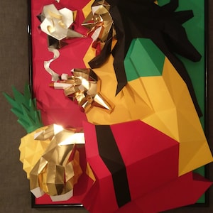 MESSI Papercraft PDF Template DIY 3d Model FanArt Paper | Etsy