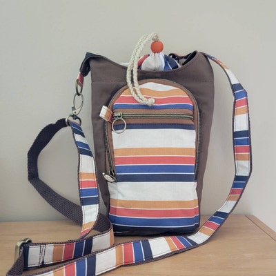 H20 2GO Sling PDF Sewing Pattern includes Svgs, Waterbottle Holder ...
