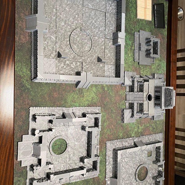 Elven Forest Realm Lord's Hall, by Dark Realms, 28mm - Etsy