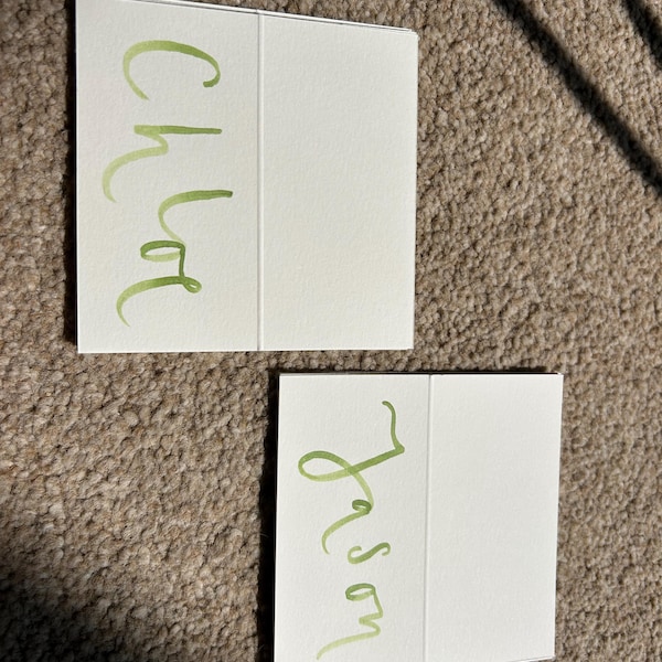 Fig Name Places Hand Painted Wedding & Dinner Party Event Party Name ...