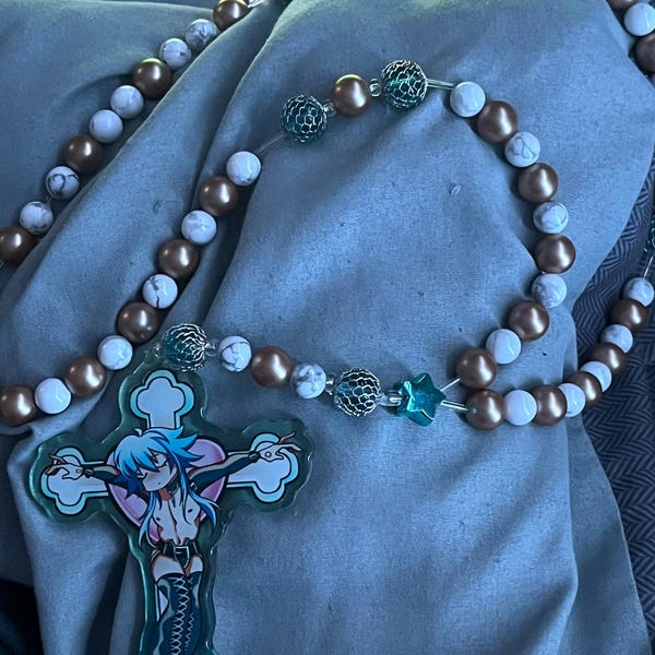 Yuri Jesus Yaoi Jesus Keychain // Aoba and Madoka - Etsy