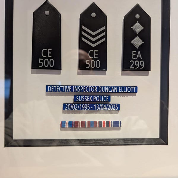 Personalised Police Officer Key Ring/bag Tag - Etsy UK