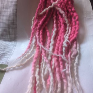 Dark Sprite Half Set of Wool Dreadlocks - Etsy