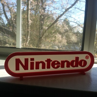 Nintendo Logo Sign - Etsy