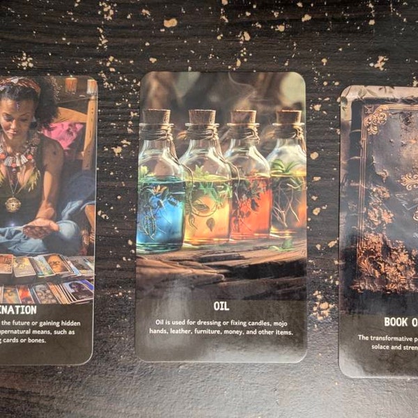 Physical Features Characteristics Oracle Cards Deck 78 Tarot Size Cards Future Love Husband