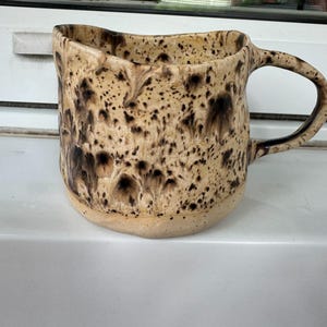 Dainty Flower Mug Handmade Ceramic Hand Painted - Etsy