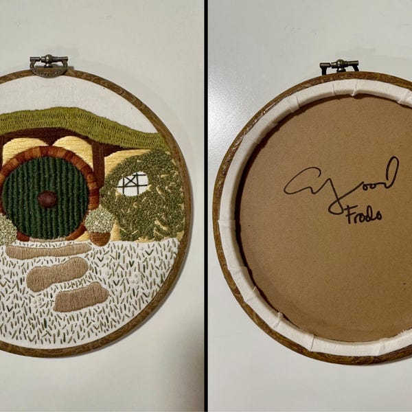 Embroidery Pattern - Hand Embroidery Pattern - Hobbit Embroidery ...