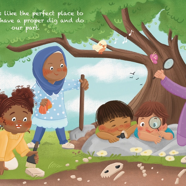 Children's Book Illustrator: Custom Digital Art - Etsy