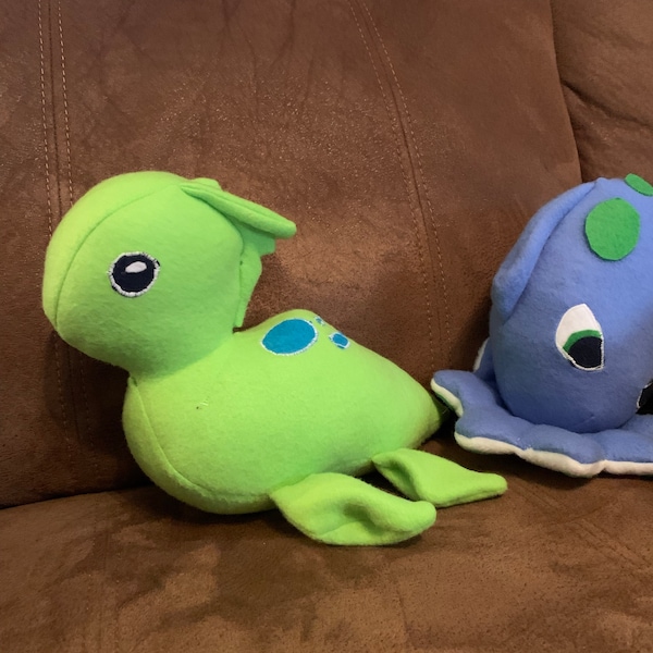 Cryptid Animal Sewing Plush .pdf Pattern Bundle Bigfoot Yeti Loch Ness ...