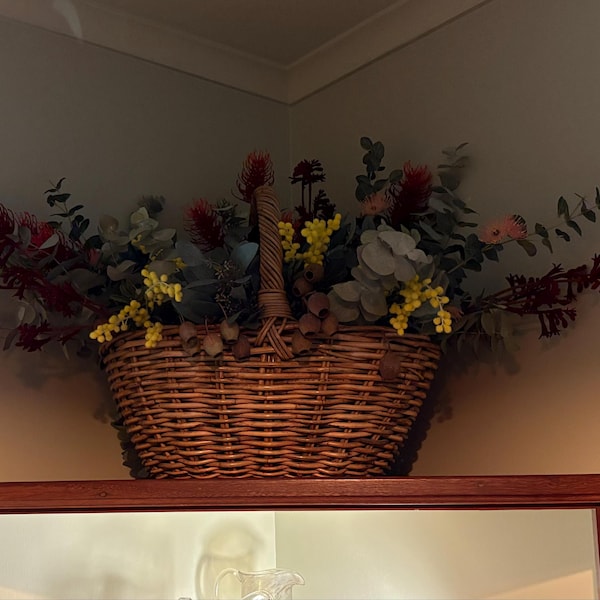 Wattle Spray, Mimosa Spray 85cmh | Australian Native Artificial Flowers ...