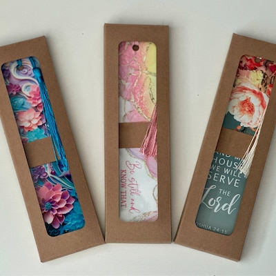 Bookmark Box Template Svg, Bookmark Display Card Svg, Bookmark Sleeve ...