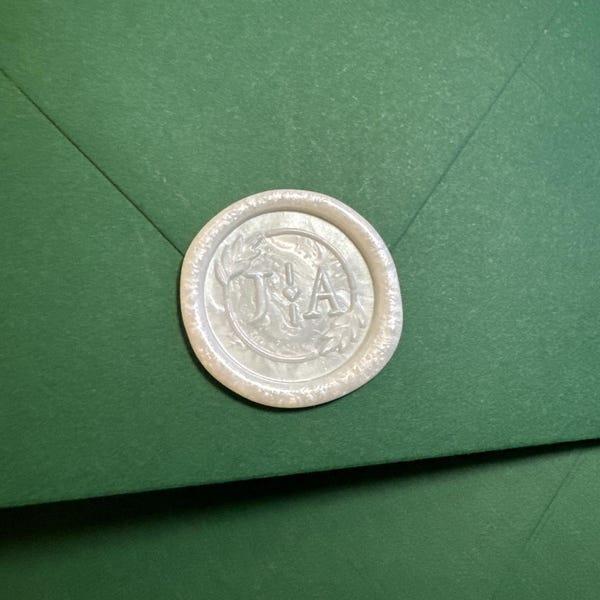 Custom Wax Seal Logo Stickers,40 Logo Series Designs,handmade Self ...