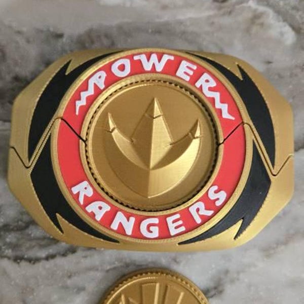 Power Ranger Legacy Morpher, Coin and Communicator Stand 3D Printed ...