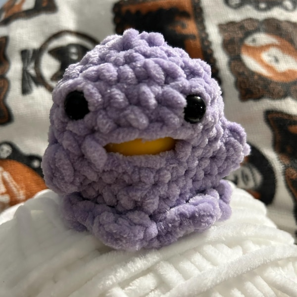 CROCHET PATTERN - Ghost Stress Ball | No Sew | Amigurumi Crochet ...
