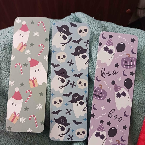 Retro Happy Collection Handmade Bookmarks, Available as Set or ...