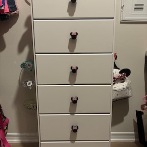 Mickey Mouse and Minnie Mouse Drawer Knobs/handles for Nurseries, Kid's ...