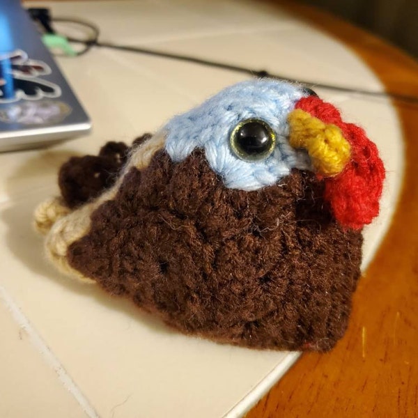 Granny Square Chicken Crochet Pattern PDF -9 Birds- Chicken, Turkey ...