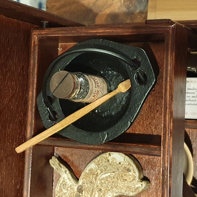 Ritual Tea Spoon, Herb Spoon, Loose Incense, Engraved Tea Spoon ...