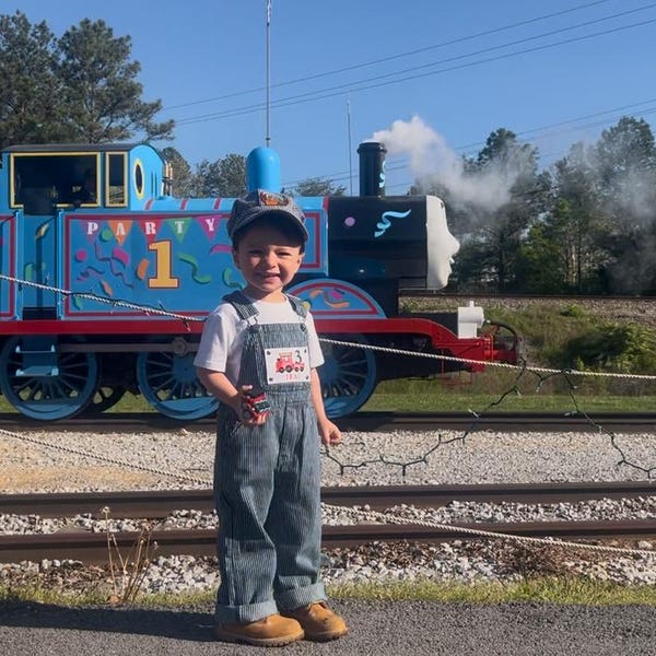 Personalized Conductor Outfit, Toddler Boy Train Overalls, Boy Engineer ...