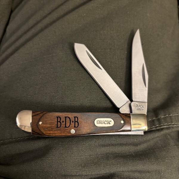 Custom Engraved | BUCK Solo | Bushcraft Gear | Camping Gear | Hiking ...