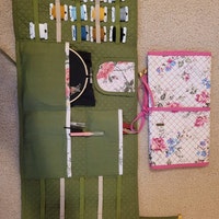 Needlework Bag, Cross Stitch Storage Project Bag, Handicraft Organizer ...