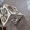 Jesus on the Cross Lamp Candle Holder Laser Cutting File Night Light ...