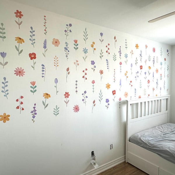 Wave Wall Decals - Removable, Reusable Wall Stickers - Watercolor Beach ...