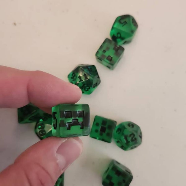 Pixel Dice Set (11pcs) | D&D Dice | DND - Etsy