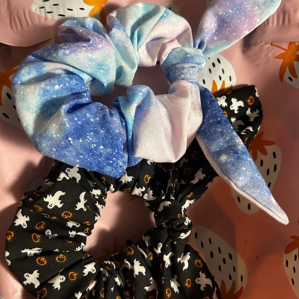 Black Scale Holographic Scrunchie/black Holographic Scrunchie ...