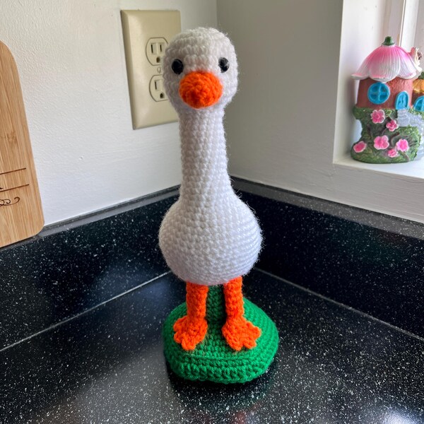 PATTERN ONLY Crochet Desk Goose Christmas Holiday Outfit Set Pdf ...