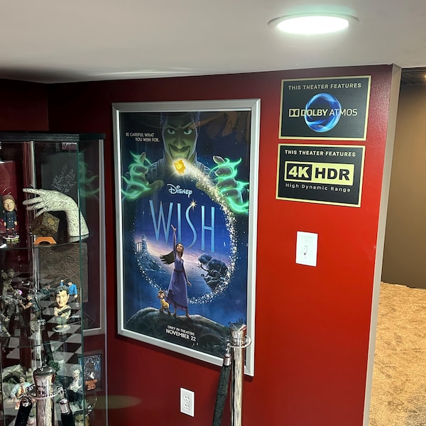 IMAX Enhanced Home Movie Theater Sign - Etsy