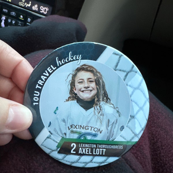 Football Team Custom Photo Pins - Etsy