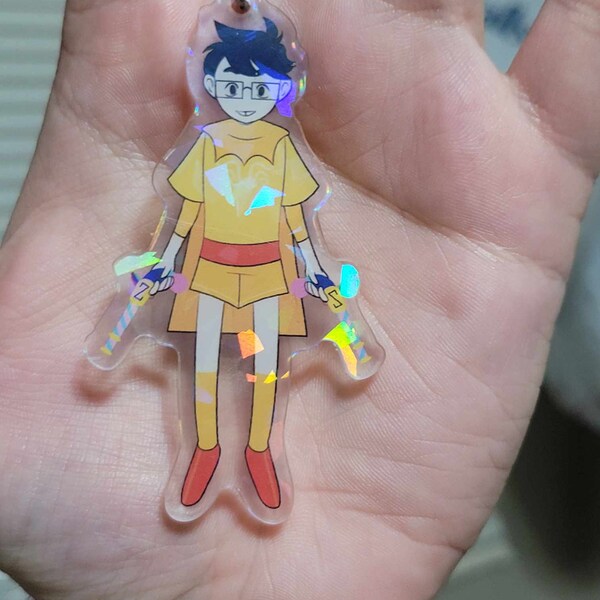 DISCOUNTED 3" Homestuck Kids Holographic Charms - Etsy