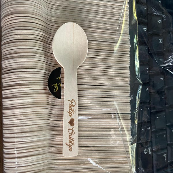 100 Custom Popsicle Stick Ice Cream Sticks Customized Birthday Party ...