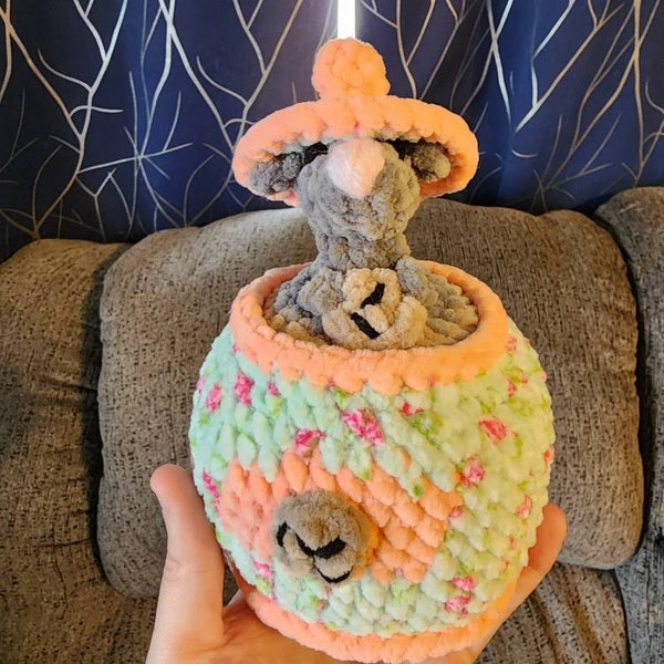 Cookie Jar Popping Pal Crochet PATTERN - Amigurumi - Etsy