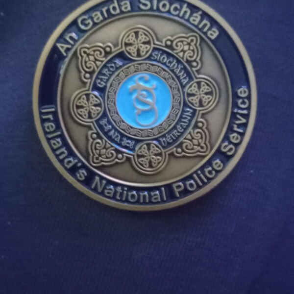 Garda Siochana Cloth Badge CVU (commercial Vehicle Unit) - Etsy